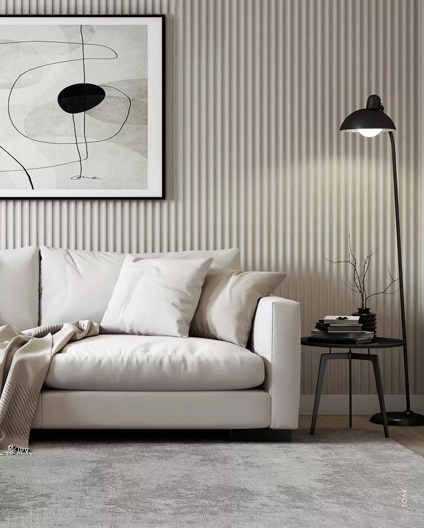 W114 Valley XL 3d Wall Panel